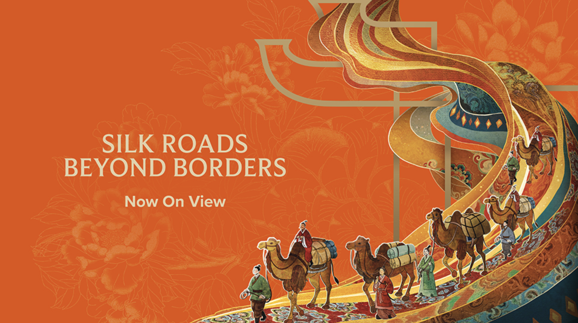 The brand-new exhibition”The Silk Roads Beyond Borders” officially ...